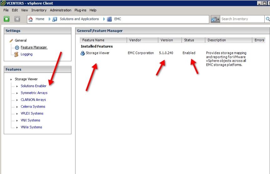 VSI Plugin – Storage Viewer